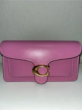 Coach | Bags | Coach Barbie Pink Tabby Chain Clutch | Poshmark
